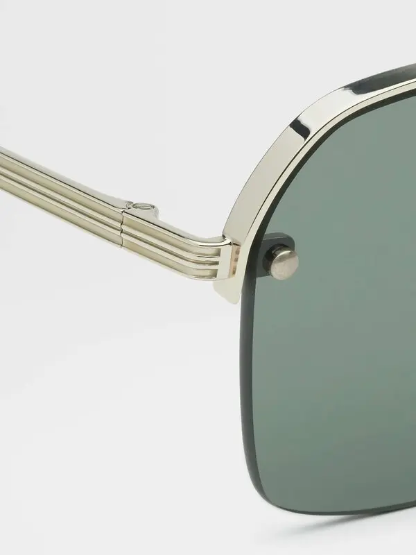 Zegna Logo Sunglasses