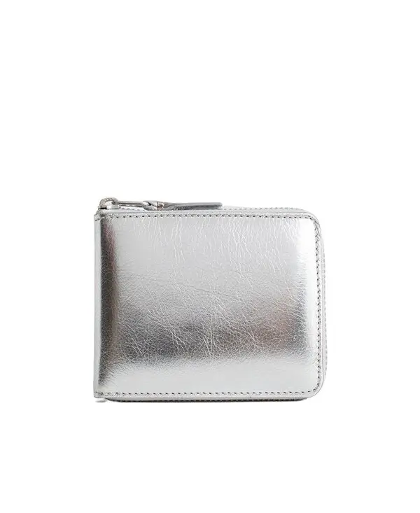 Comme Des Garçons Logo Leather Wallet