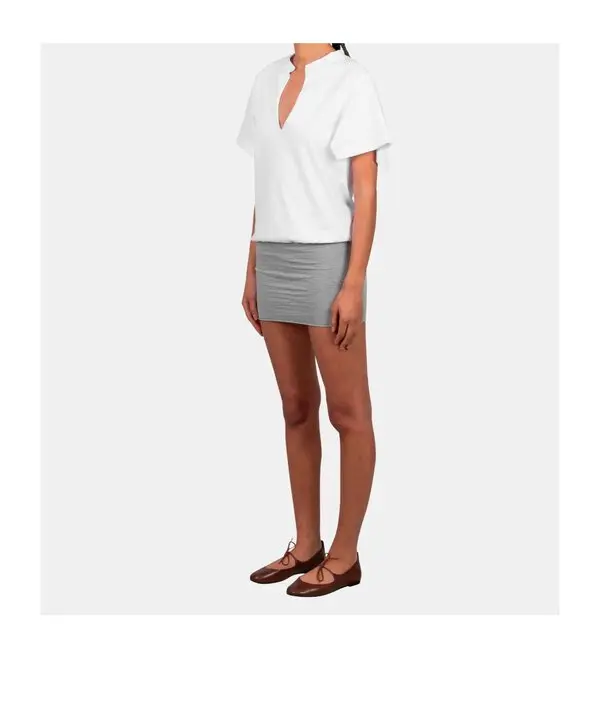 Gimaguas Alina V-neck T-shirt - White