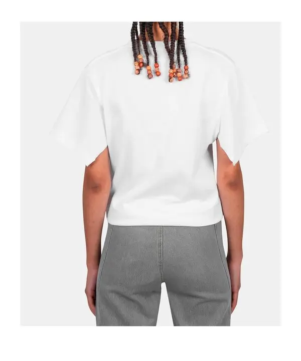 Gimaguas Alina V-neck T-shirt - White