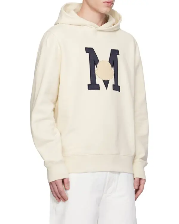 Moncler Logo Embroidered Long-sleeved Hoodie