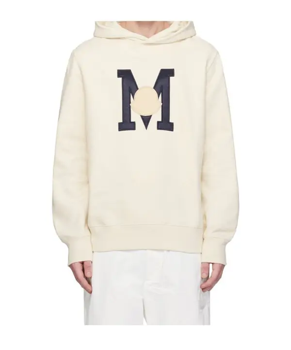 Moncler Logo Embroidered Long-sleeved Hoodie