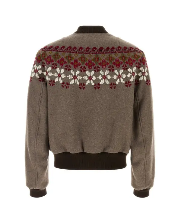 Dries Van Noten Valtor Embroidered Bomber Jacket