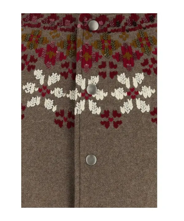 Dries Van Noten Valtor Embroidered Bomber Jacket - No