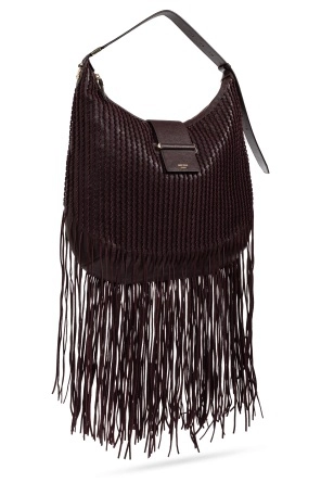 JIMMY CHOO Zippered Shoulder Bag
