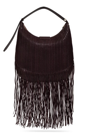 JIMMY CHOO Zippered Shoulder Bag