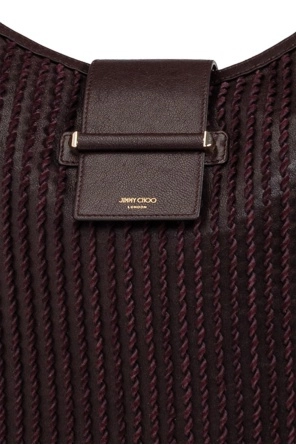 JIMMY CHOO Zippered Shoulder Bag