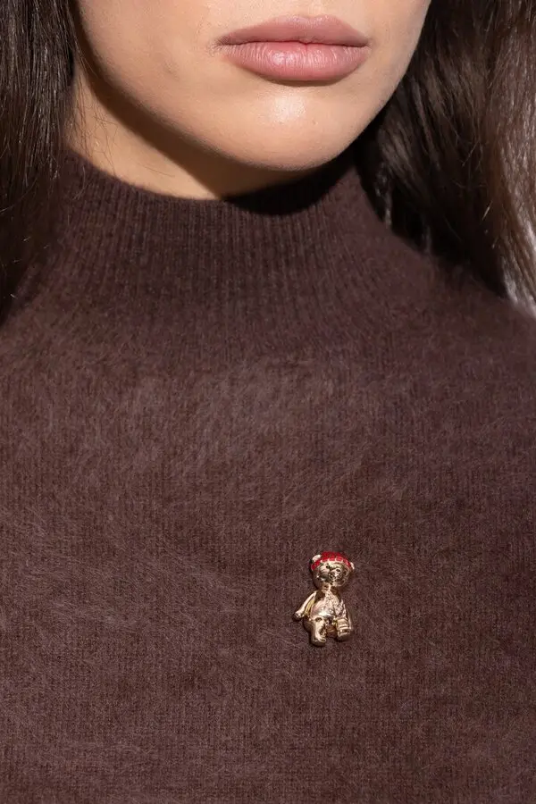 Max Mara Teddy Bear Brooch