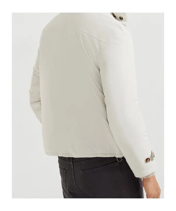 Brunello Cucinelli Padded Bomber Jacket