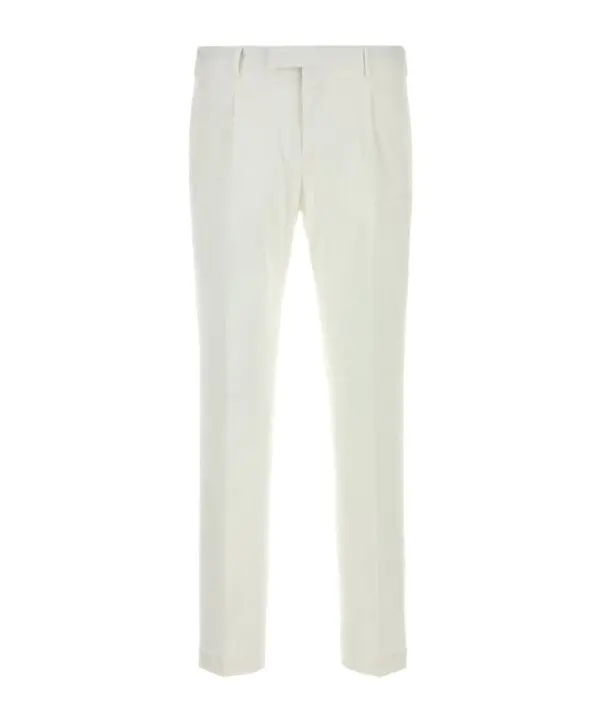 PT TORINO Tailored Trousers - White