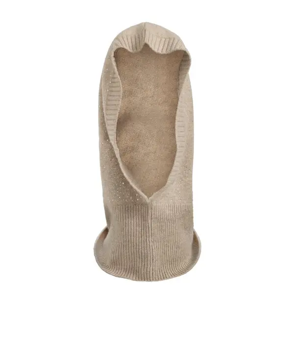 Max Mara Solid Color Knitted Hat - Beige