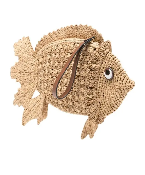 ANYA HINDMARCH Fish-shaped Clutch