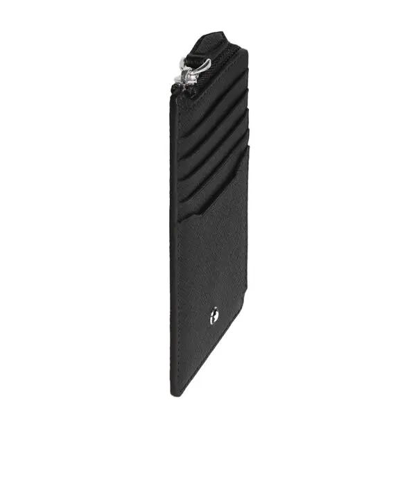 Montblanc Card Holder 7cc With Zip In Sartorial Leather