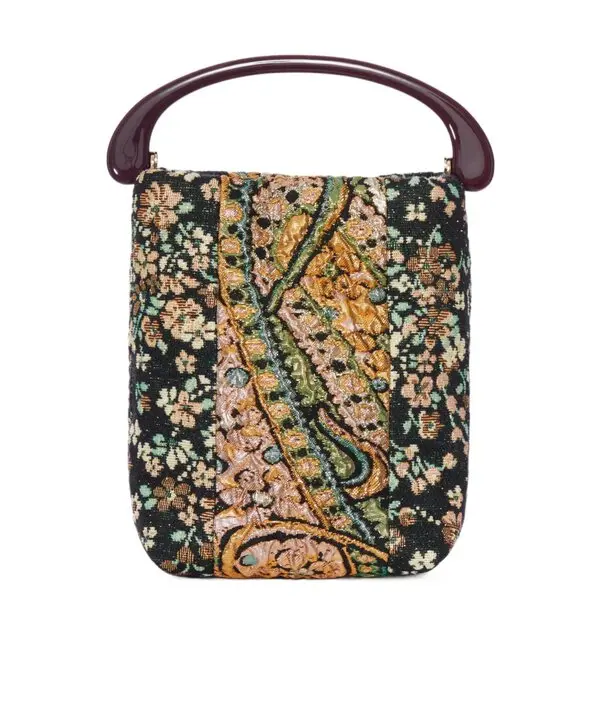 Dries Van Noten Printed Handbag