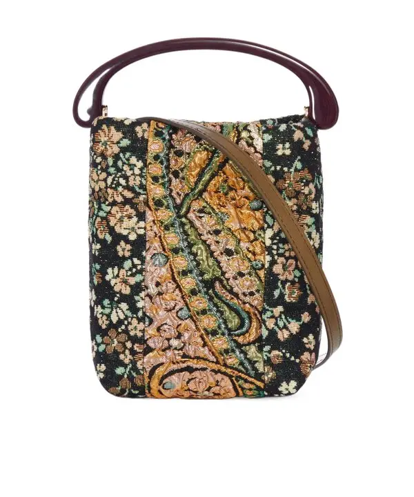 Dries Van Noten Printed Handbag