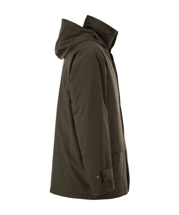 Herno Long-sleeved Down Jacket With Hood - No