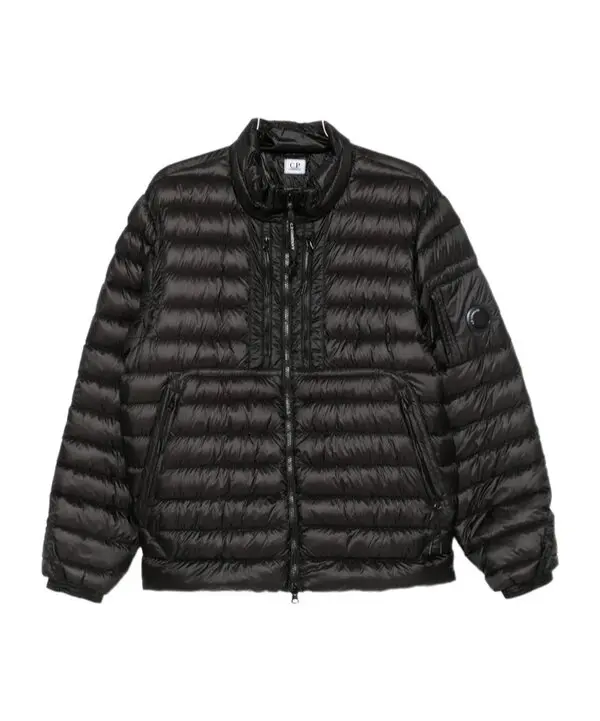 C.P. COMPANY Long-sleeve Stand-collar Down Jacket