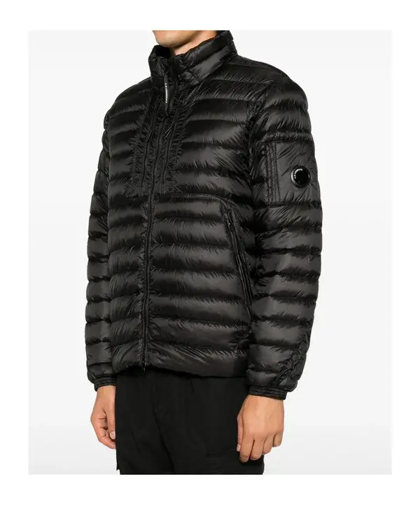 C.P. COMPANY Long-sleeve Stand-collar Down Jacket
