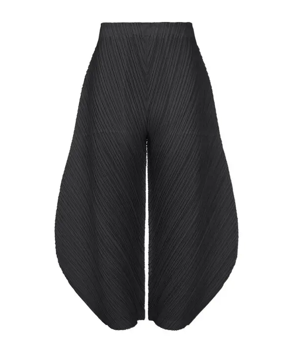 Issey Miyake Tapered Pleated Trousers
