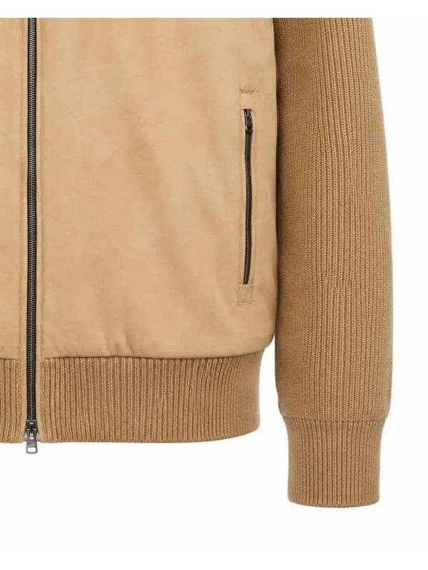 Herno Long-sleeve Zip-up Wool Cardigan With Hood