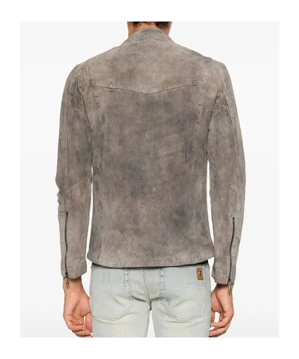 GIORGIO BRATO Stand-collar Zip-up Jacket