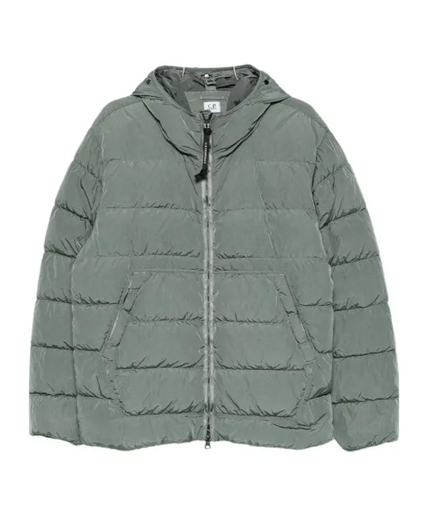 C.P. COMPANY Hooded Quilted Jacket