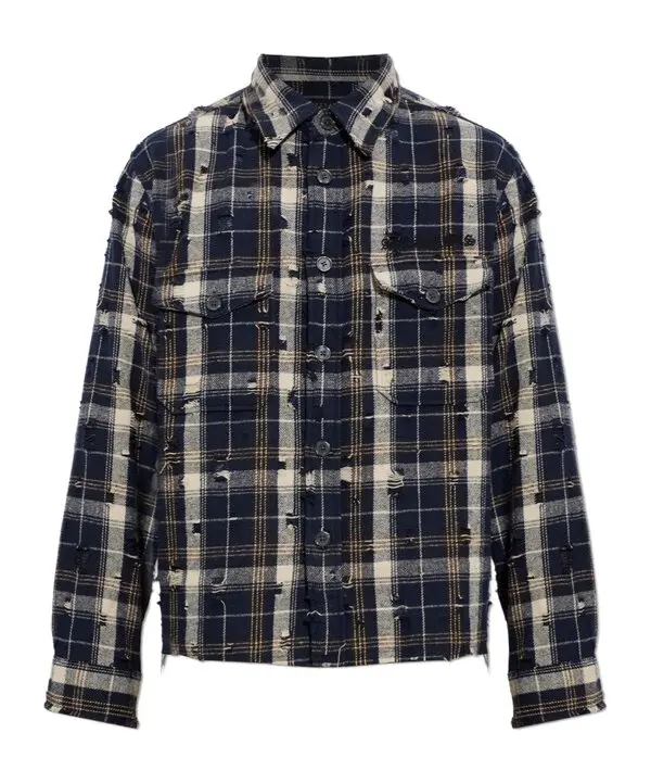 ALLSAINTS Collared Long-sleeved Shirt