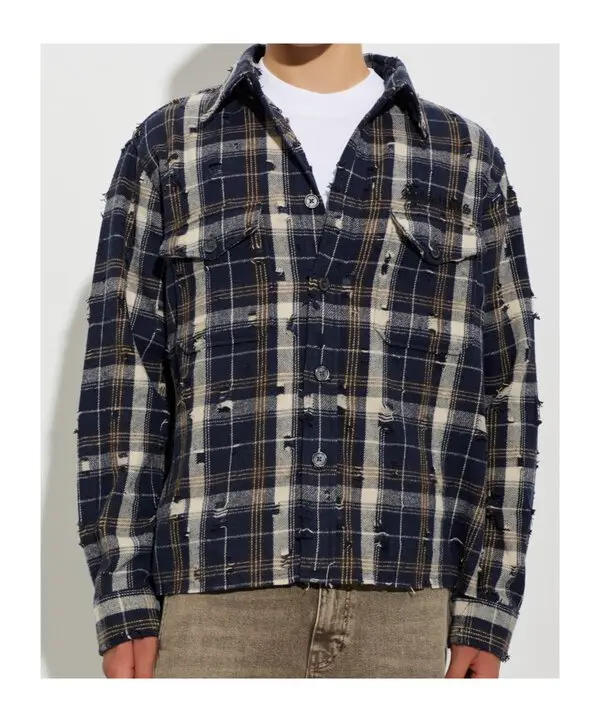 ALLSAINTS Collared Long-sleeved Shirt
