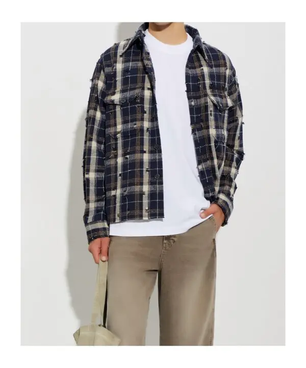 ALLSAINTS Collared Long-sleeved Shirt