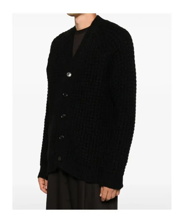 ROBERTO COLLINA Long-sleeve V-neck Cardigan