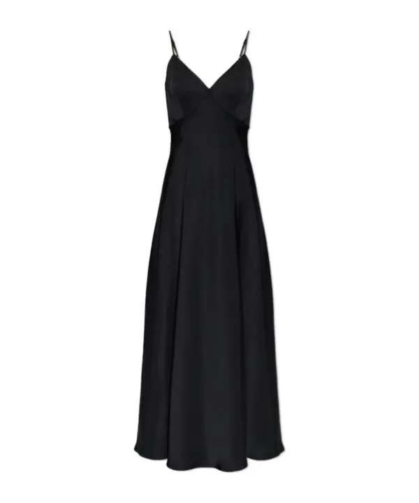 ALLSAINTS Spaghetti Strap V-neck Maxi Dress