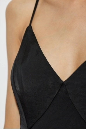 ALLSAINTS Spaghetti Strap V-neck Maxi Dress
