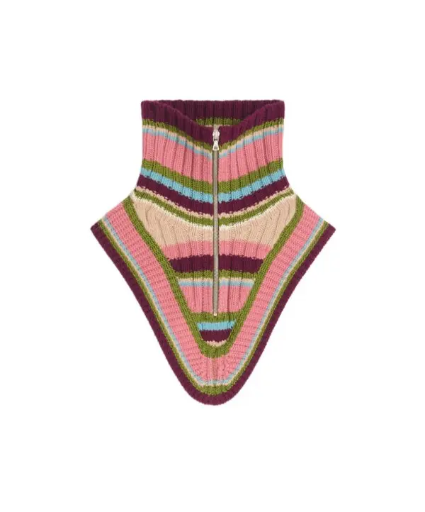 Dries Van Noten Wool Zip Collar