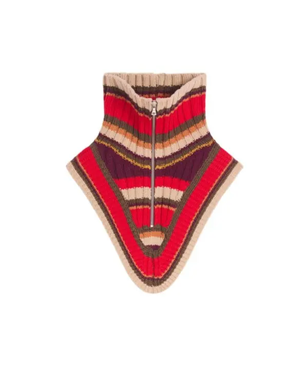 Dries Van Noten Wool Zip Collar