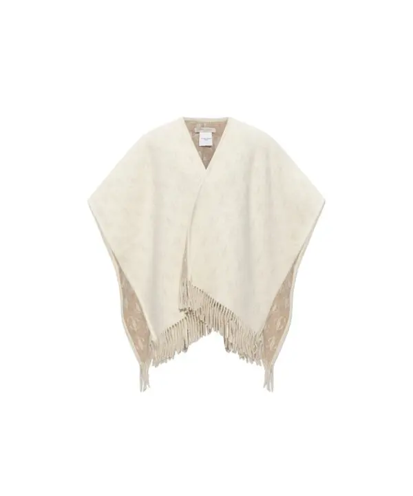 JIMMY CHOO Fringed Shawl