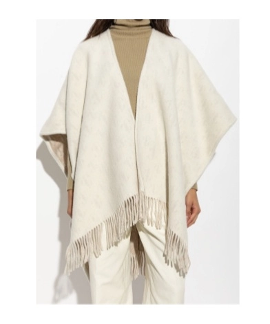 JIMMY CHOO Fringed Shawl