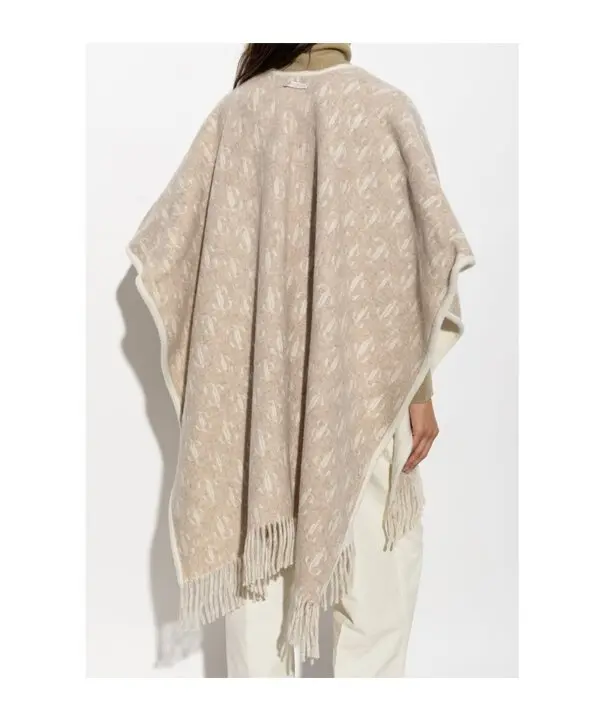 JIMMY CHOO Fringed Shawl