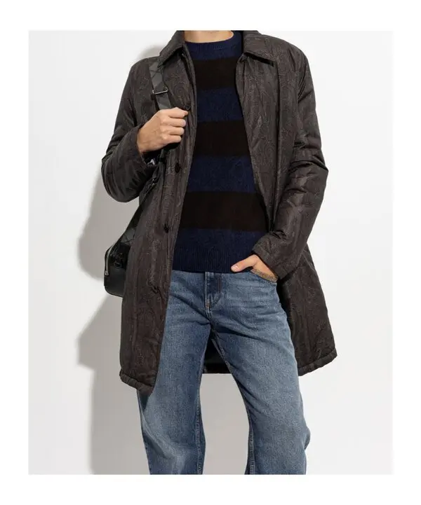 Etro Crew Neck Long-sleeved Knitwear