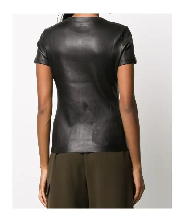 Stouls Short Sleeve Ribbed Crew Neck T-shirt