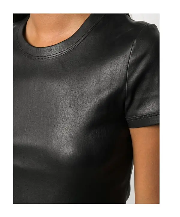 Stouls Short Sleeve Ribbed Crew Neck T-shirt
