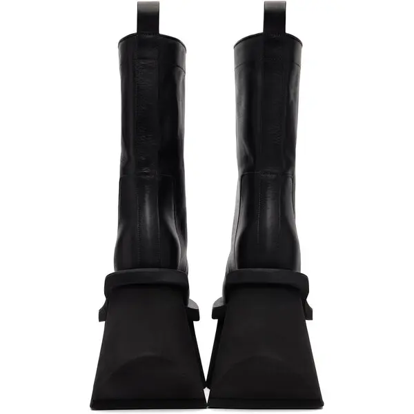 Rick Owens Tower Factory Platform Mid-calf Boots