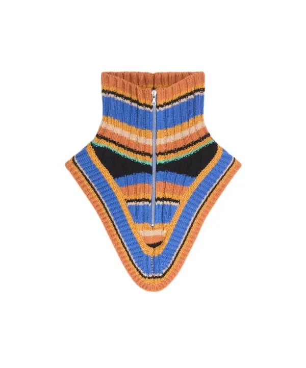 Dries Van Noten Wool Zip Collar