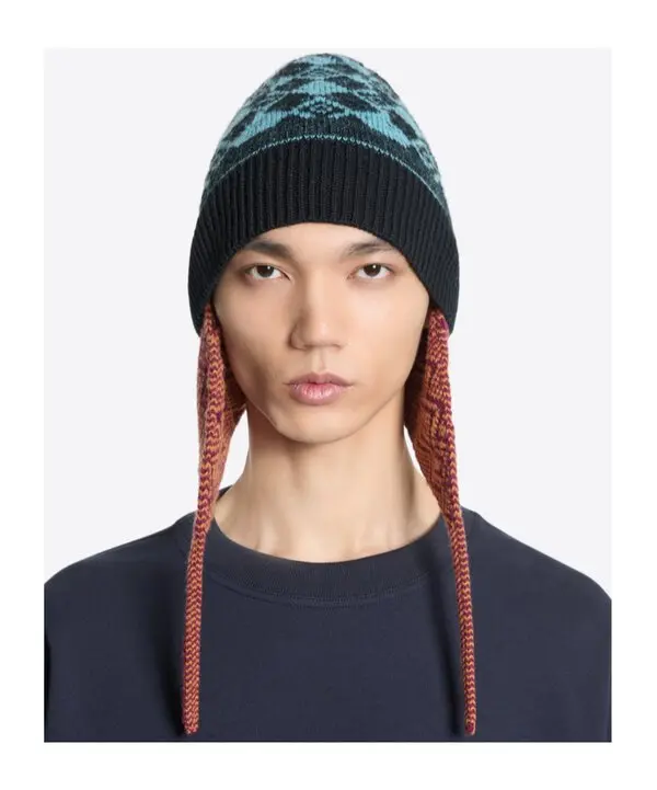 Dries Van Noten Jacquard Wool Hat