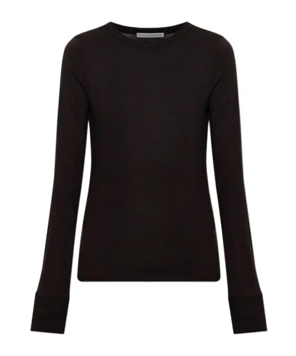Studio Nicholson Crew Neck Long Sleeve T-shirt