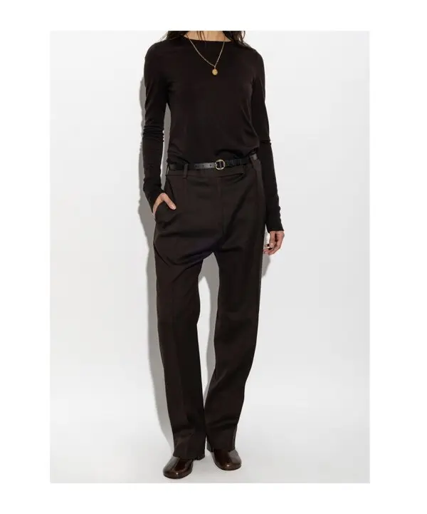 Studio Nicholson Crew Neck Long Sleeve T-shirt