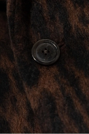 Etro Animal Motif Jacquard Coat