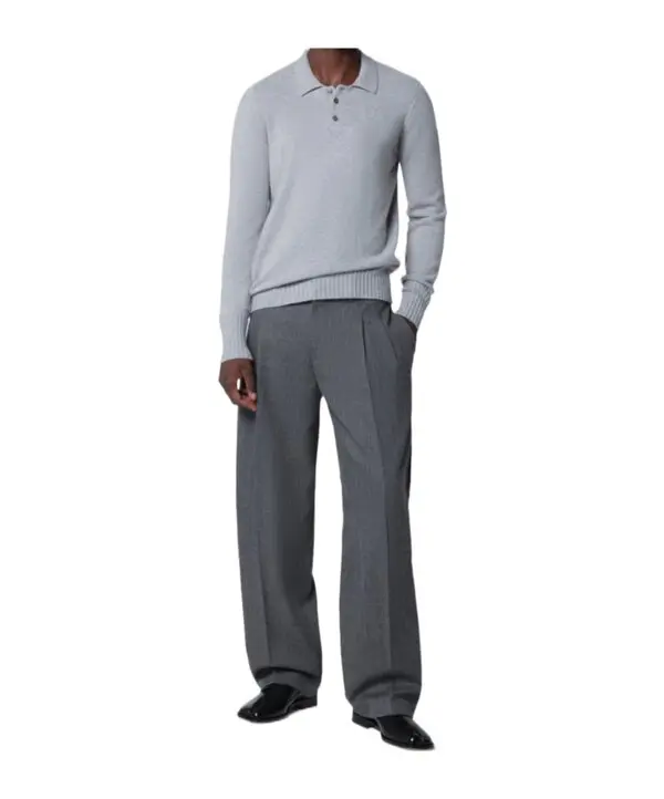 DRUMOHR Long-sleeved Polo Collar Sweater