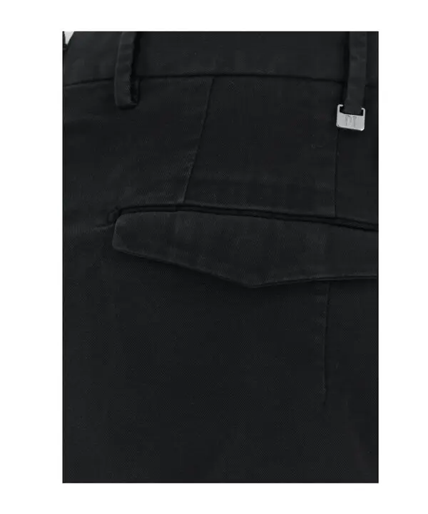 PT TORINO Tailored Trousers - Black