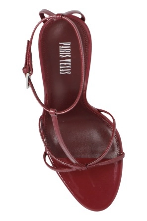 Paris Texas Round-toe High-heeled Sandals