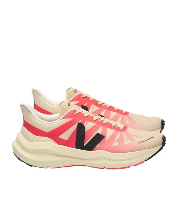 VEJA Round Toe Low Top Sneakers - Beige
